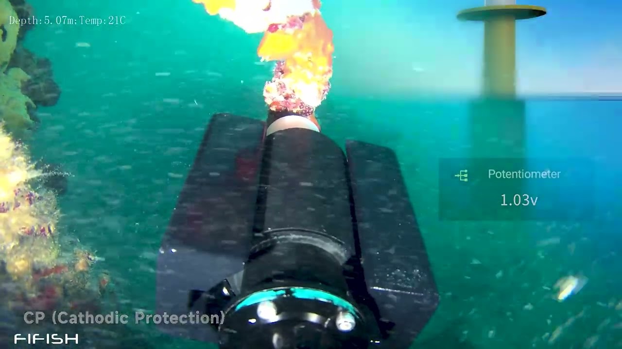 QYSEA FIFISH X1   350m Industrial Inspection ROV  AI Measurement & NDT