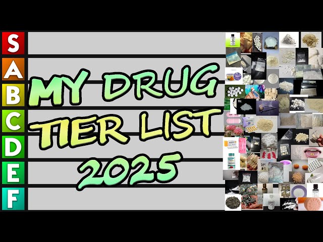 The Ultimate Drug Tier List 2025: A Comprehensive Ranking | Galaxy.ai