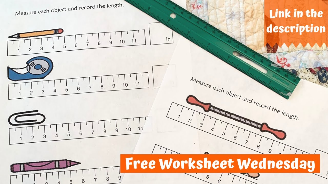 Free Worksheet Wednesday:  Measurement