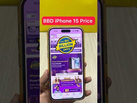 iPhone 15 Price Drop at ₹49,999 BBD Sale #shorts