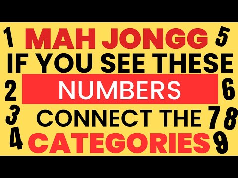 How to Play MahJong Where to use theses Numbers🚀💡connect the category 2023 8-29 Live Clinic #mahjong