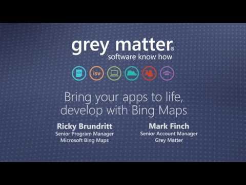 The Bing Maps Developer Webinar with Ricky Brundritt February 2016