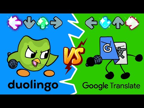 Friday Night Funkin' - Duolingo vs Google Translate (Translating Rivals) - Unlikely Rivals Cover