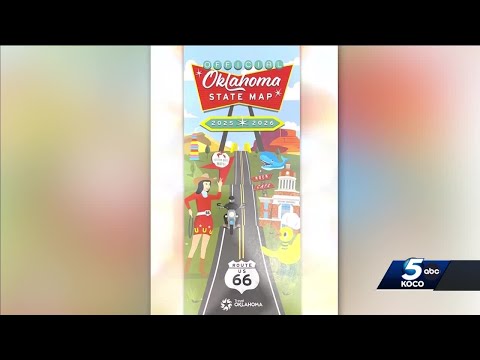 Oklahoma unveils new state map dedicated to Route 66 centennial