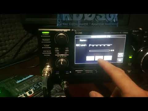 Tonor Microphone on Icom 7300 $27 for mic, boom, mount, cable.
