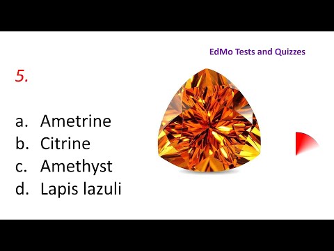 Learn the names of gemstones in English. Which one do you like the most? Fun GK quiz/ Geology.