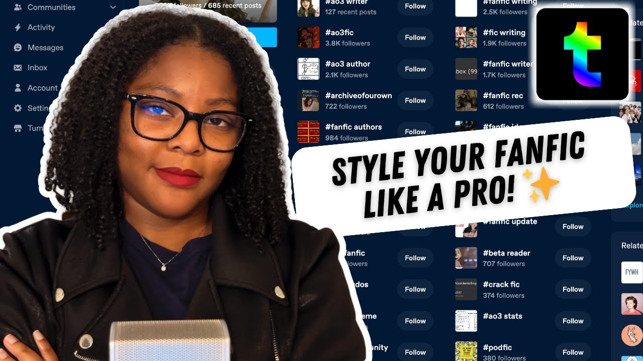 Level up your Tumblr fanfiction ✨aesthetic✨