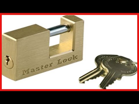 Great product - Master Lock 605DAT Shackle 15/16" Length x 7/16" Inner Width, 2" Body Width, Solid