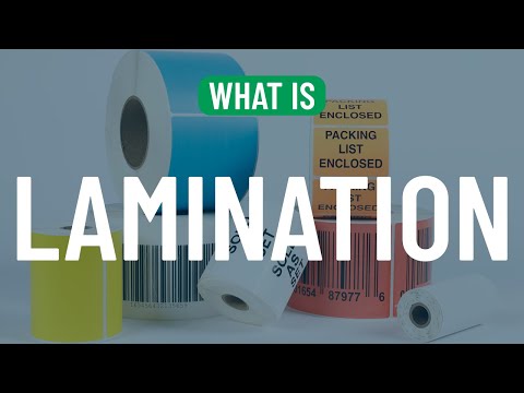 What is Lamination? | Smith Corona Labels