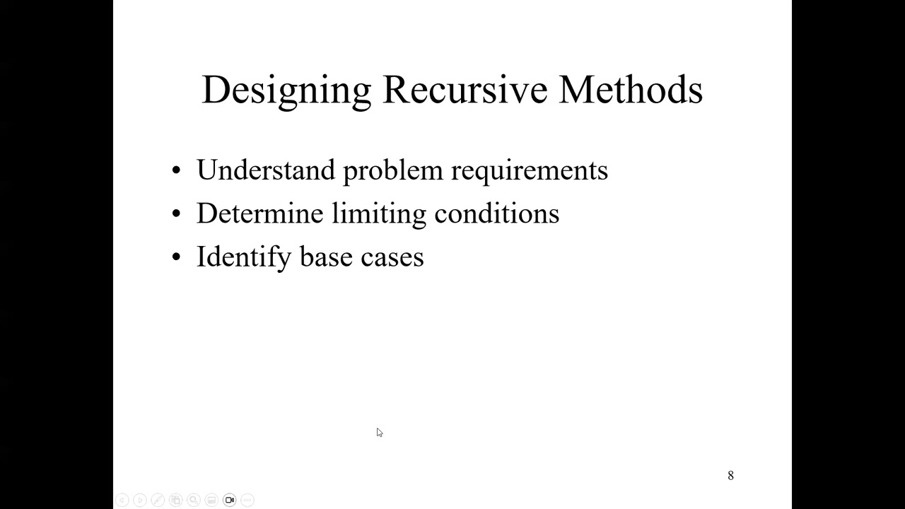 Java Recursive Method, how to design and use recursive methods to solve problems