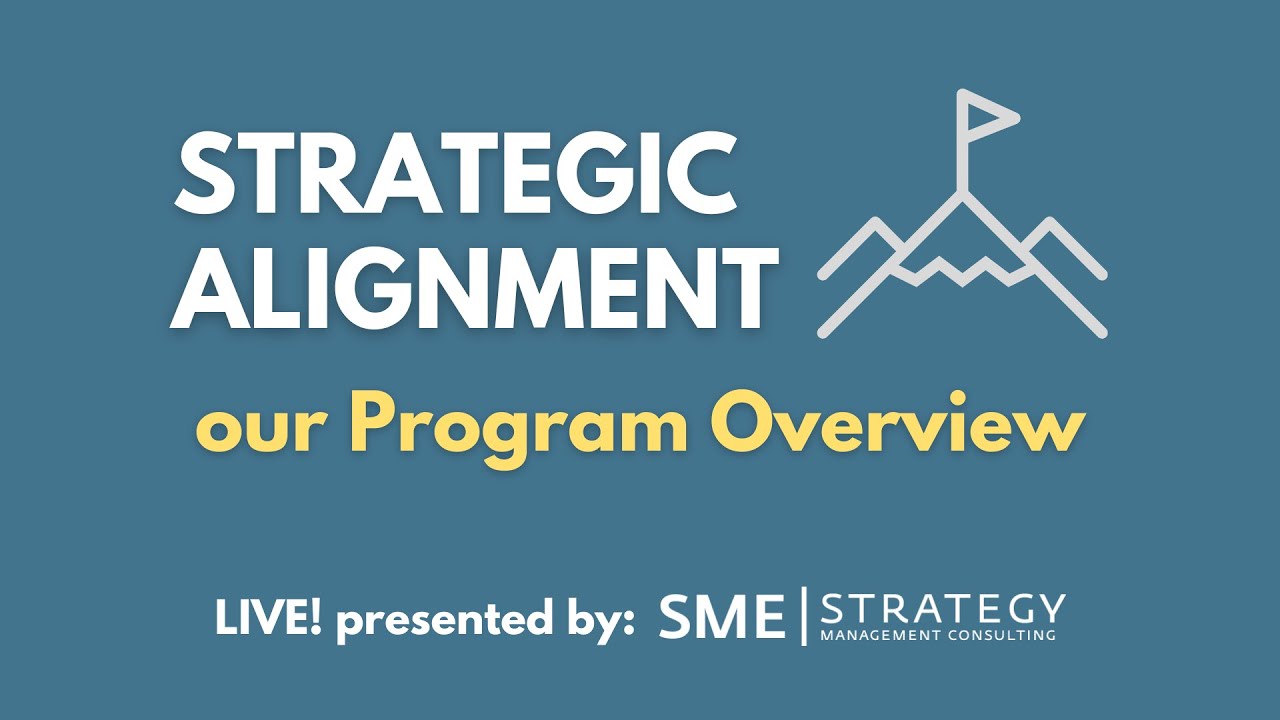 Strategic Alignment Program Overview