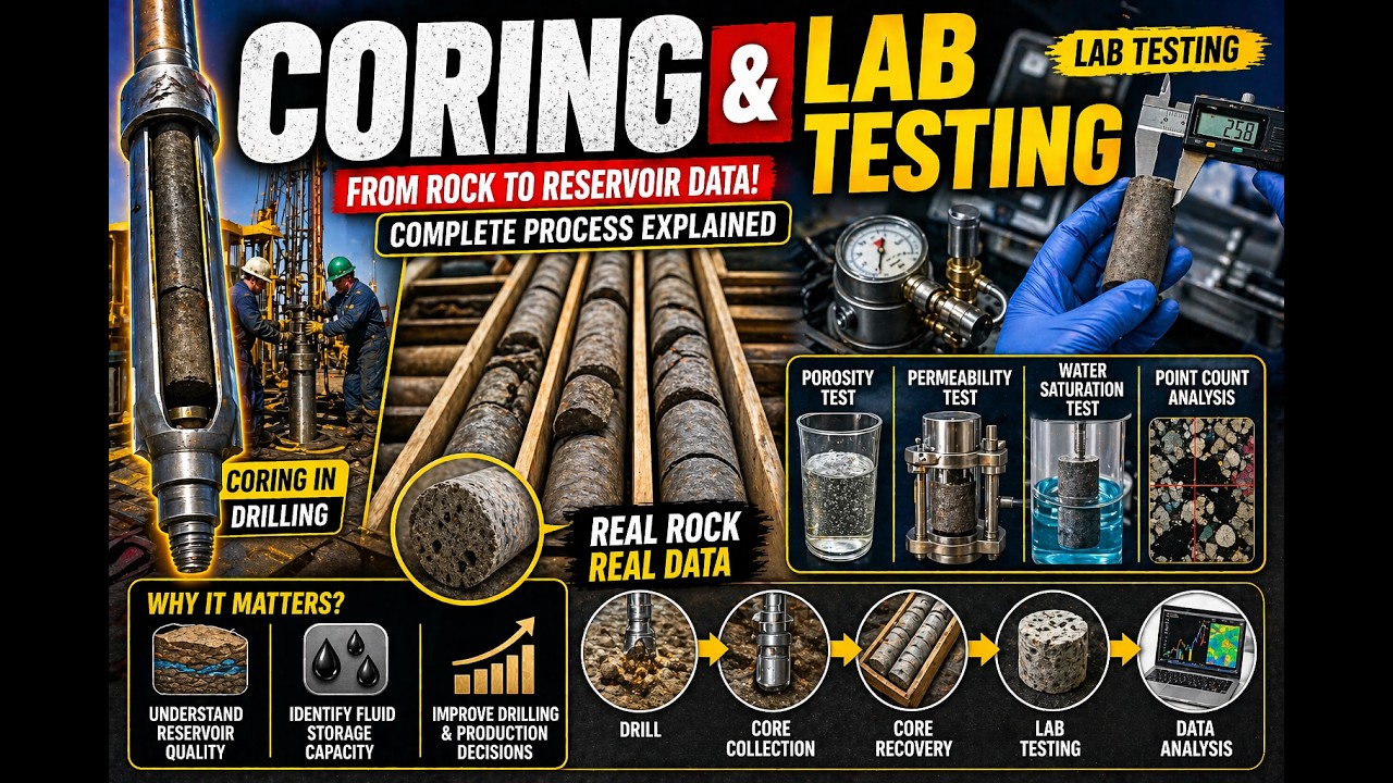 What is Coring in Drilling? | Core Sampling & Lab Testing Guide