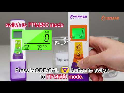 UIUZMAR TDS EC Water Quality Tester User Guide