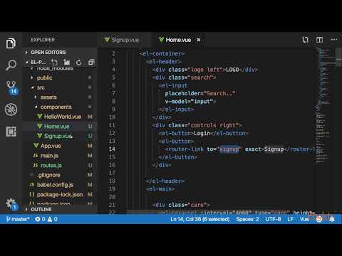 Learn Hands On Style Vue js Web App with Element UI iView Design Form Compont by ElementUI ...