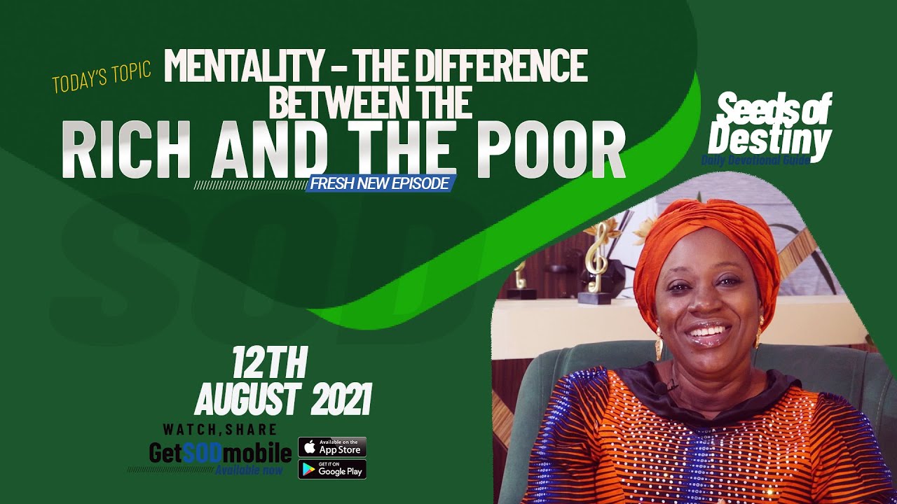 Seeds of Destiny Today 12 August 2021 Devotional Guide