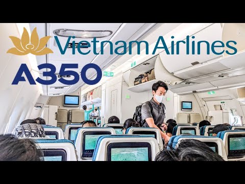 VIETNAM AIRLINES A350-900 | HANOI (HAN) - HO CHI MINH CITY (SGN) | (FULL trip report in 4K)
