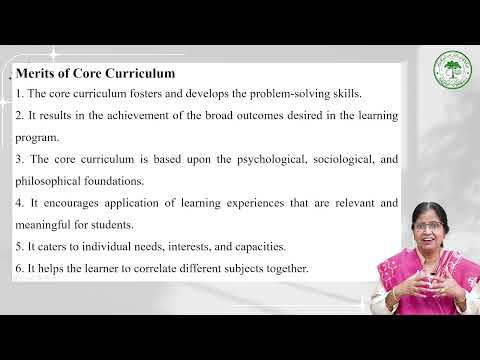 Core Curriculum: Types and Merits