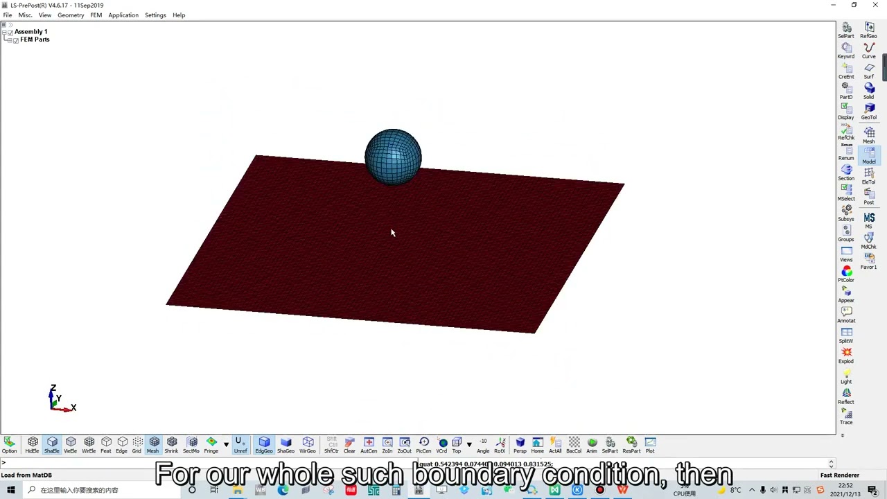 lsdyna Tutorial #lsdyna #ansystutorial #abaqustutorial