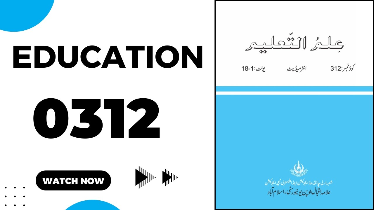 AIOU 312 Guess Paper 2026 Code 312 Past Papers Important Questions FA I Com