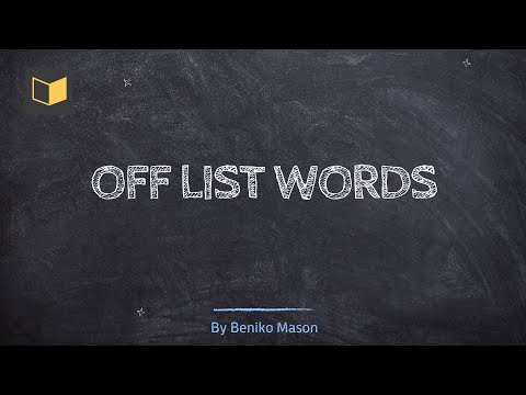 Story-Listening Kits: Off List Words