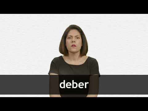 English Translation of “DEBER” | Collins Spanish-English Dictionary