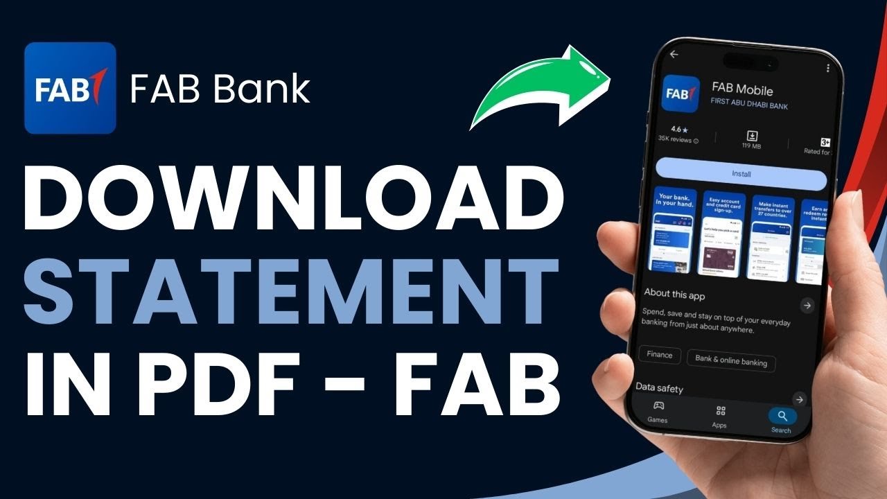 How to Download FAB Statement PDF !