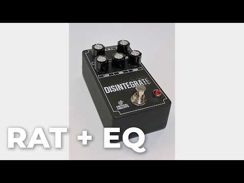Critical Circuits Disintegrate - RAT-Inspired Distortion with | Reverb