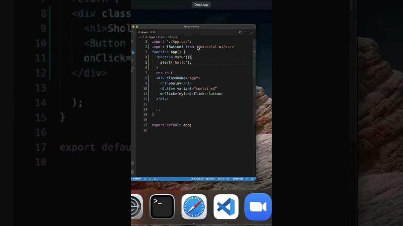 Button onclick | event handling | Reactjs