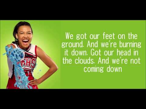 Girl On Fire (Glee) with lyrics