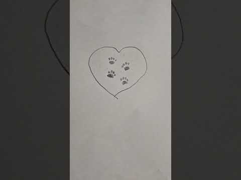 Cat paw print (drawing)
