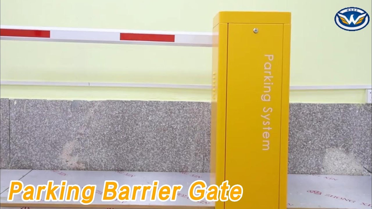 DC Brushless Traffic Barrier Gate Security Fast 1.2 - 6s IP44 For Vehicle