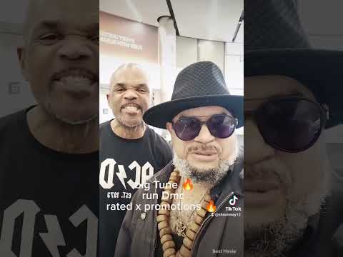 run Dmc with Shaun actor and rapper from rated x promotions 🔥🔥🔥.