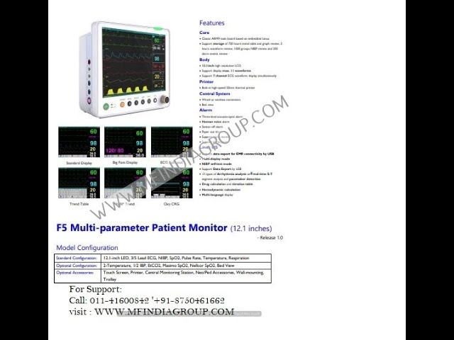 Patient Monitoring System - Multipara Patient Monitor Manufacturer from ...