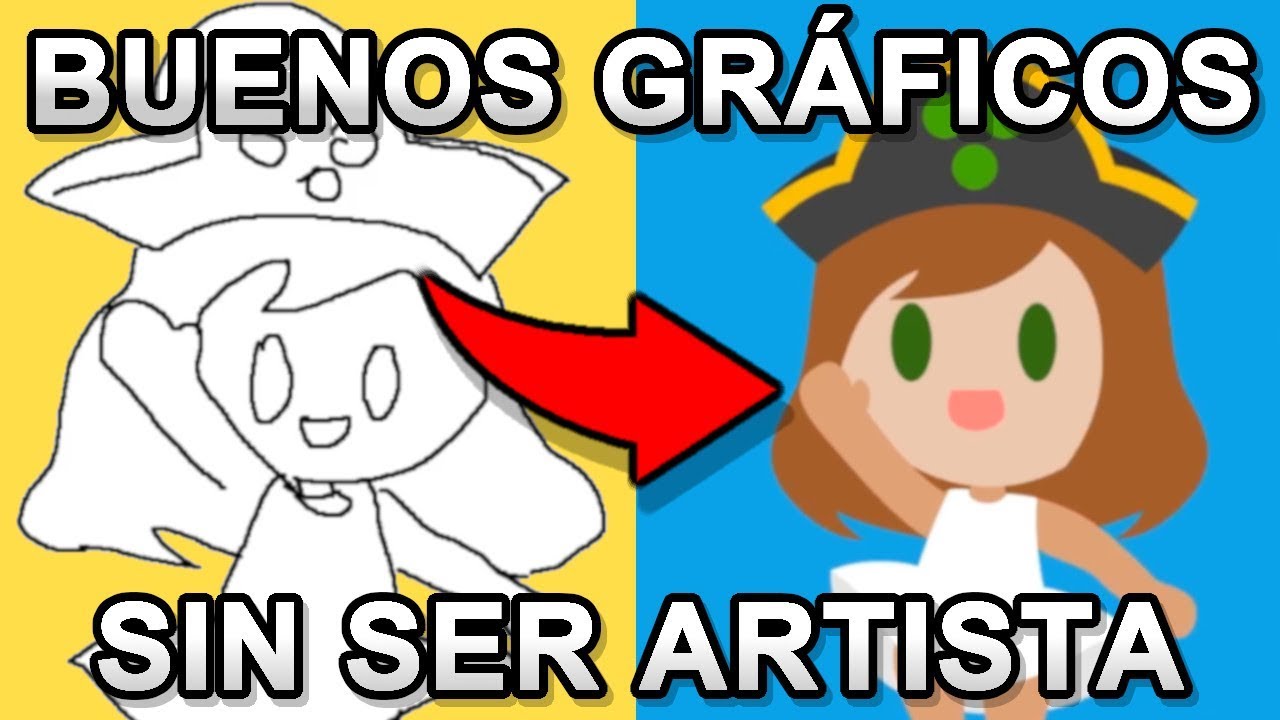 Hacer gráficos decentes para tu videojuego sin ser artista