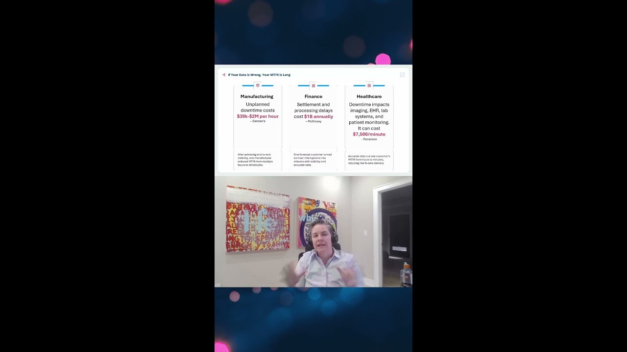 If your data is wrong, your MTTR is long #cmdb #digitaltwin #networkoperations