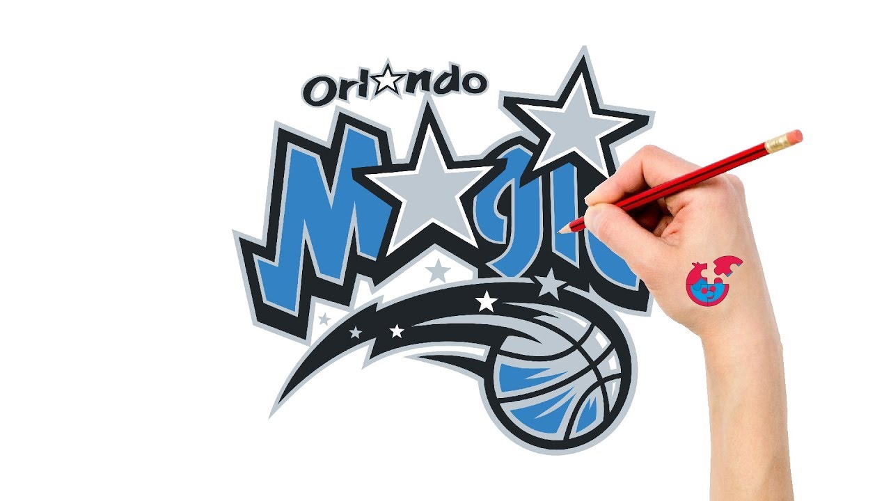 Fast Drawing And Coloring For Toddlers - NBA Orlando Magic - Puzzle Kid