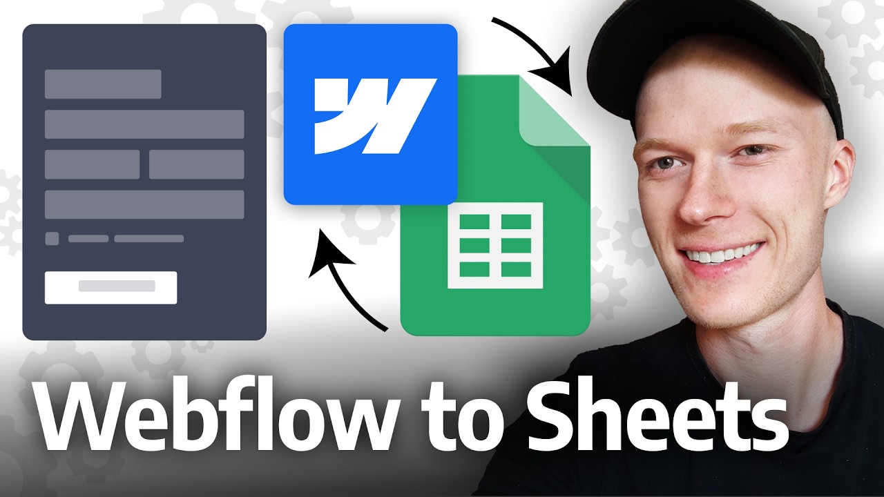Connect Webflow Forms To Google Sheets (Integration Tutorial)
