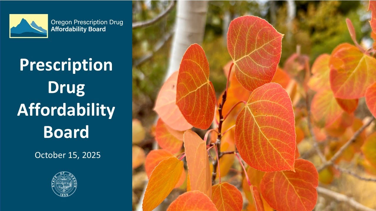 Prescription Drug Affordability Board Activity, October 2025 ...