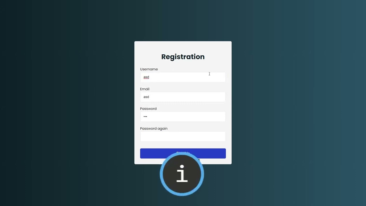 Form validation using Javascript  Mr H school #html #css #javascript #coding #style