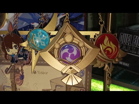 [UNBOXING] GENSHIN IMPACT VISION - Cryo, Pyro & Electro
