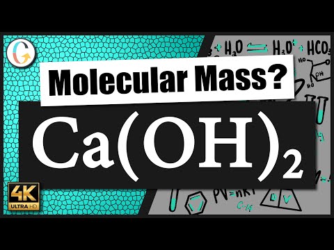How to find the molecular mass of Ca(OH)2 (Calcium Hydroxide)