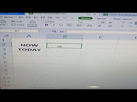 Perbedaan Rumus NOW dan TODAY di Excel #aagunaonetik #shorts #exceltutorial