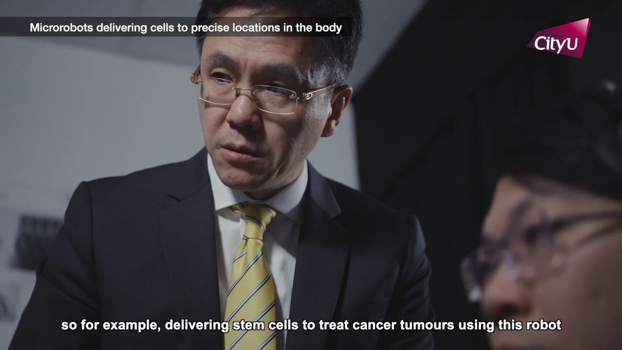 Microrobots delivering cells to precise locations in the body