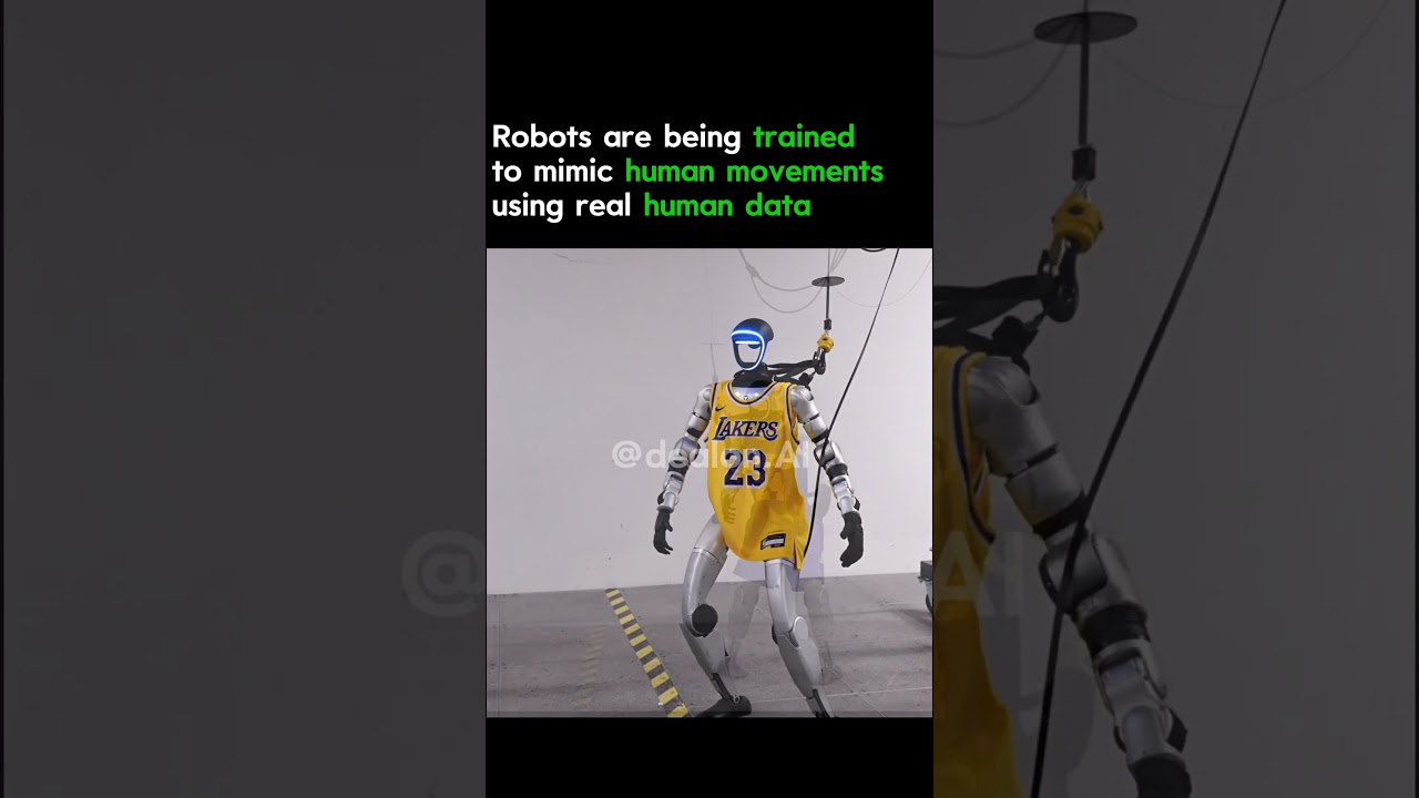 Robots Move Like Pro Athletes! (Cristiano, LeBron & Kobe)