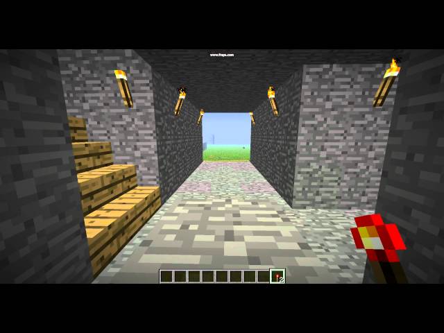 3x3 magic piston door Minecraft Map