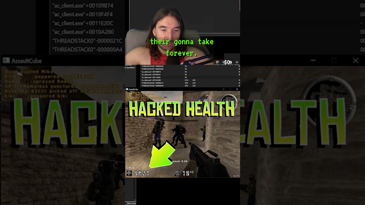 Cheat Engine Tutorial #hack #gamehacking #reverseengineering