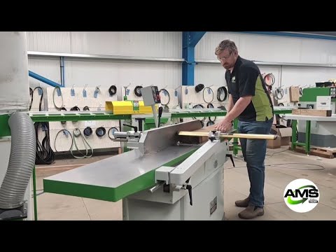 Overview video of Wadkin Bursgreen Surface Planer