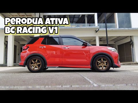 Perodua Ativa Install & setup Adjustable BC Racing V1