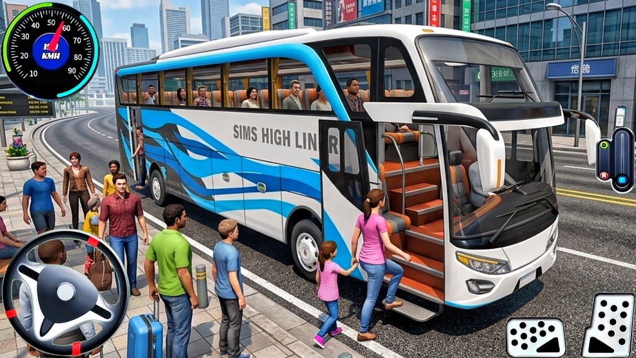 New City Bus Simulator 2026 - Coach Bus Driving 3D - Bus Game Android Gameplay