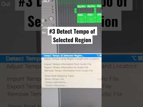 How to Find BPM/Tempo of imported Tracks in LogicProX